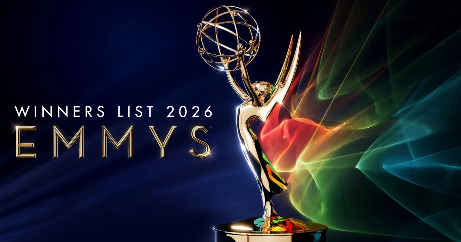 Emmys 2026 Complete Winners List Updating Live